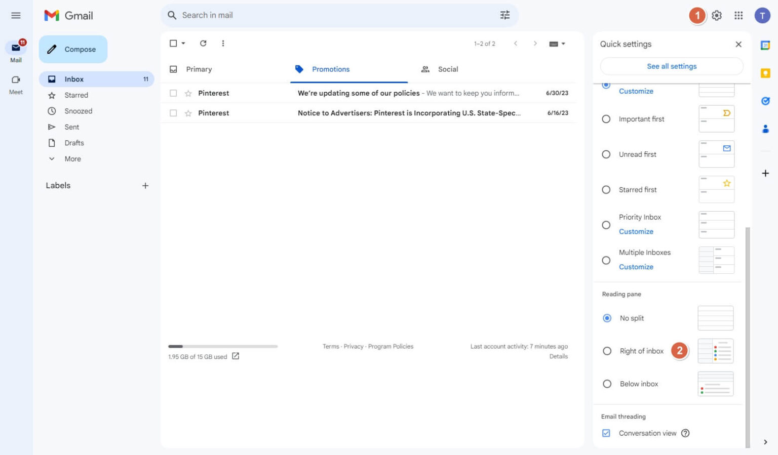 How Enable Preview Pane in Gmail: Add Email Reading Pane