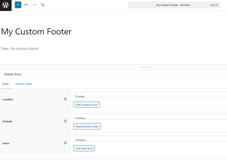 How to Create Custom Footer in GeneratePress in 5 Simple Steps