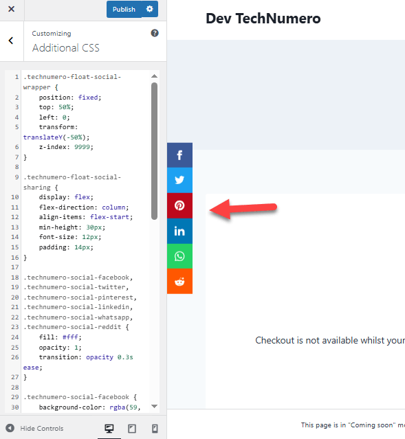 How to Add Floating Social Sharing Buttons in Kadence Theme (2025)