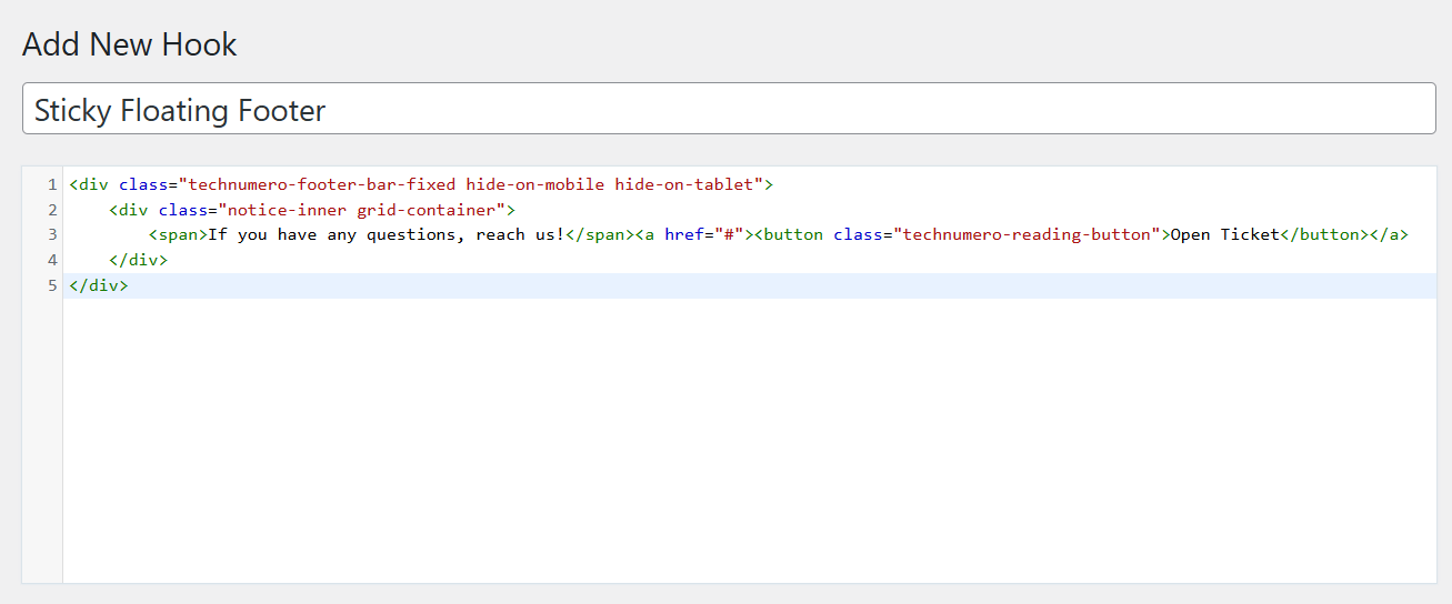 How to Create a Sticky Floating Footer Bar in GeneratePress